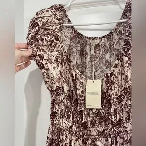 Doen | Dresses | Doen Quinley Dress Toile Botanique | Poshmark